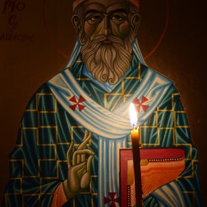 Icon of Saint Gregory the Great Pope of Rome - Etsy