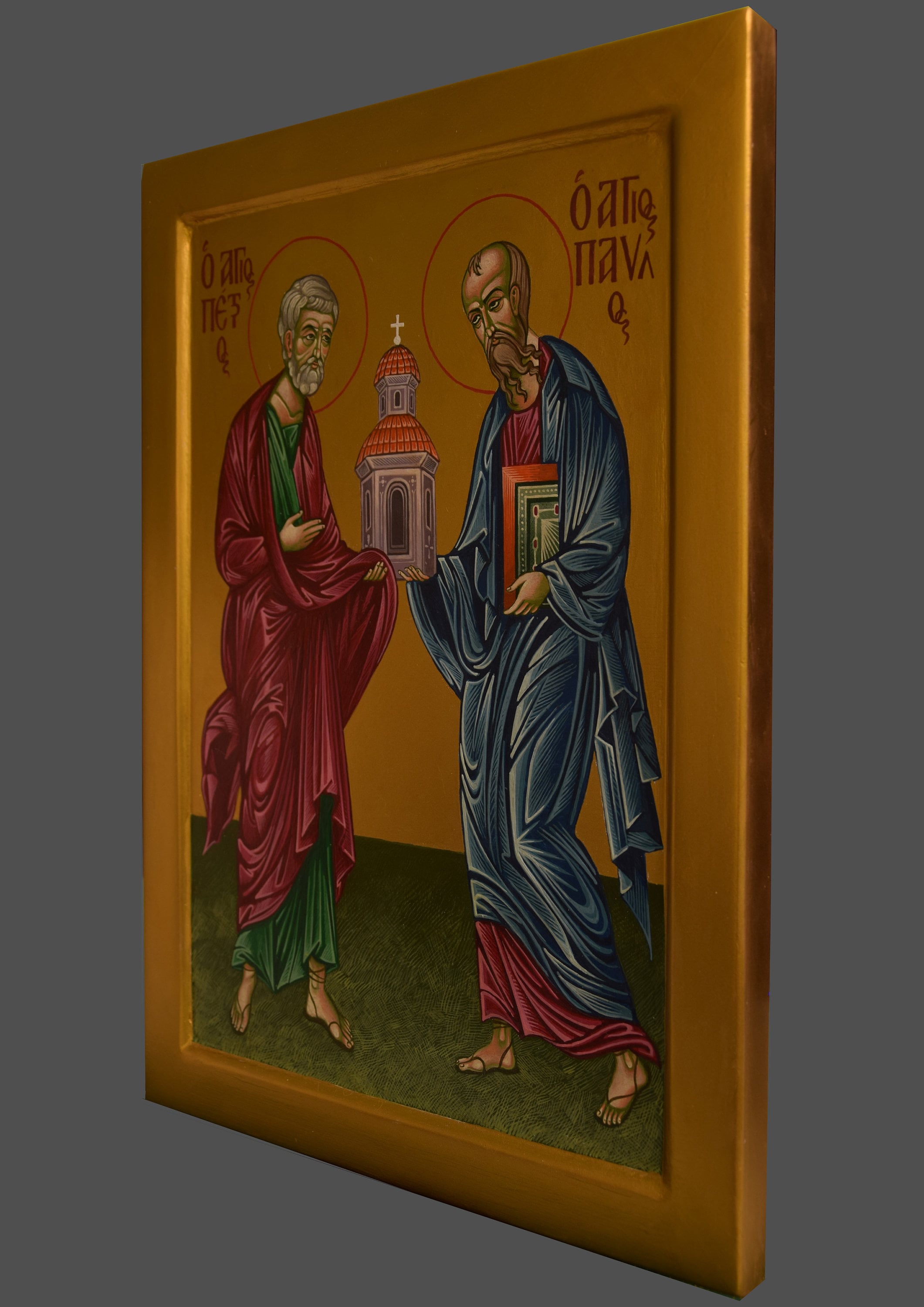 Icon of Saints Peter and Paul / Icon of Saints Peter and Paul / Icon of ...