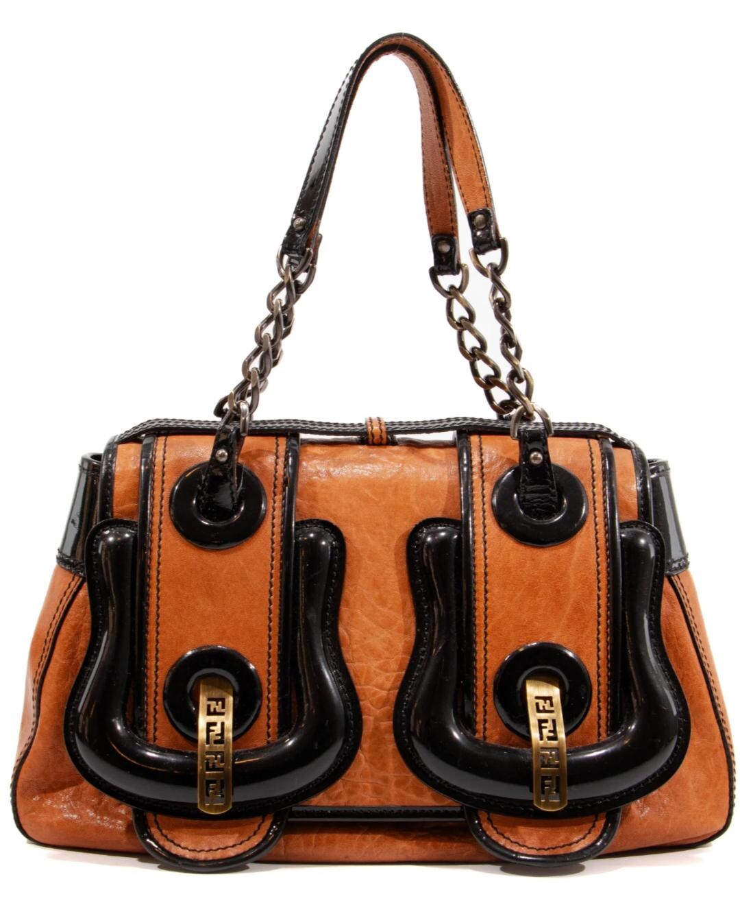 Fendi B Bag Camel and Black Patent Leather Classic Shoulder - Etsy