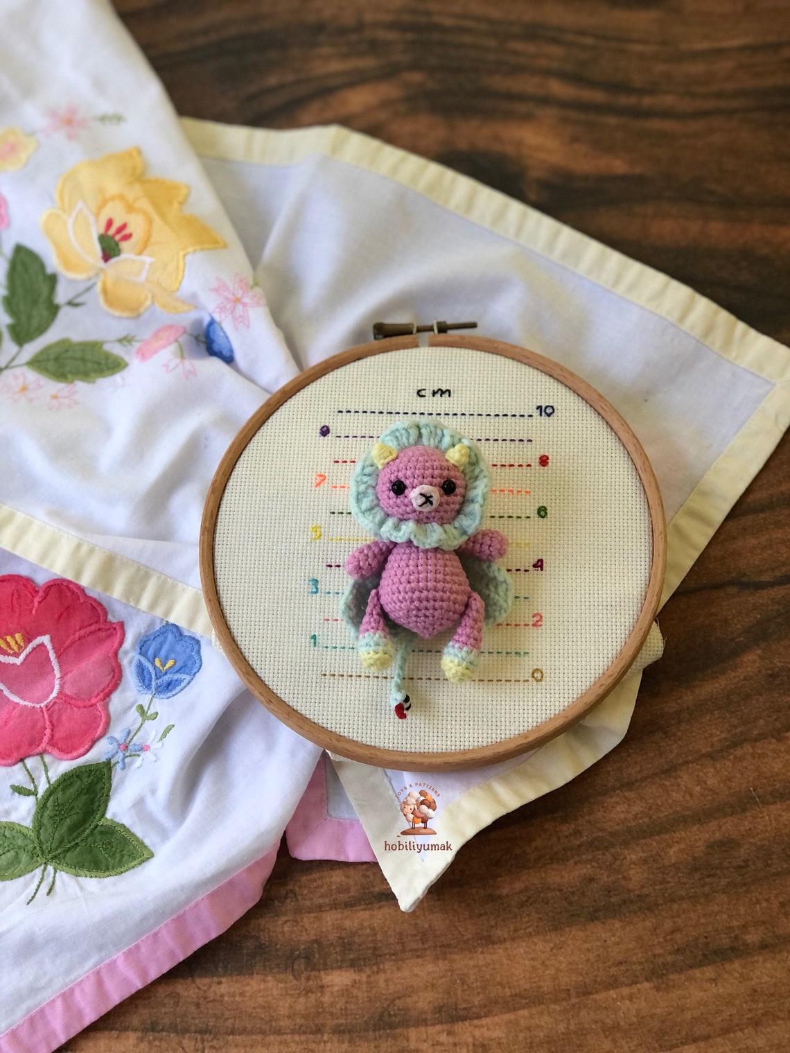 Pink Lion Crochet Pattern Adorable Animal Amigurumi Pattern - Etsy