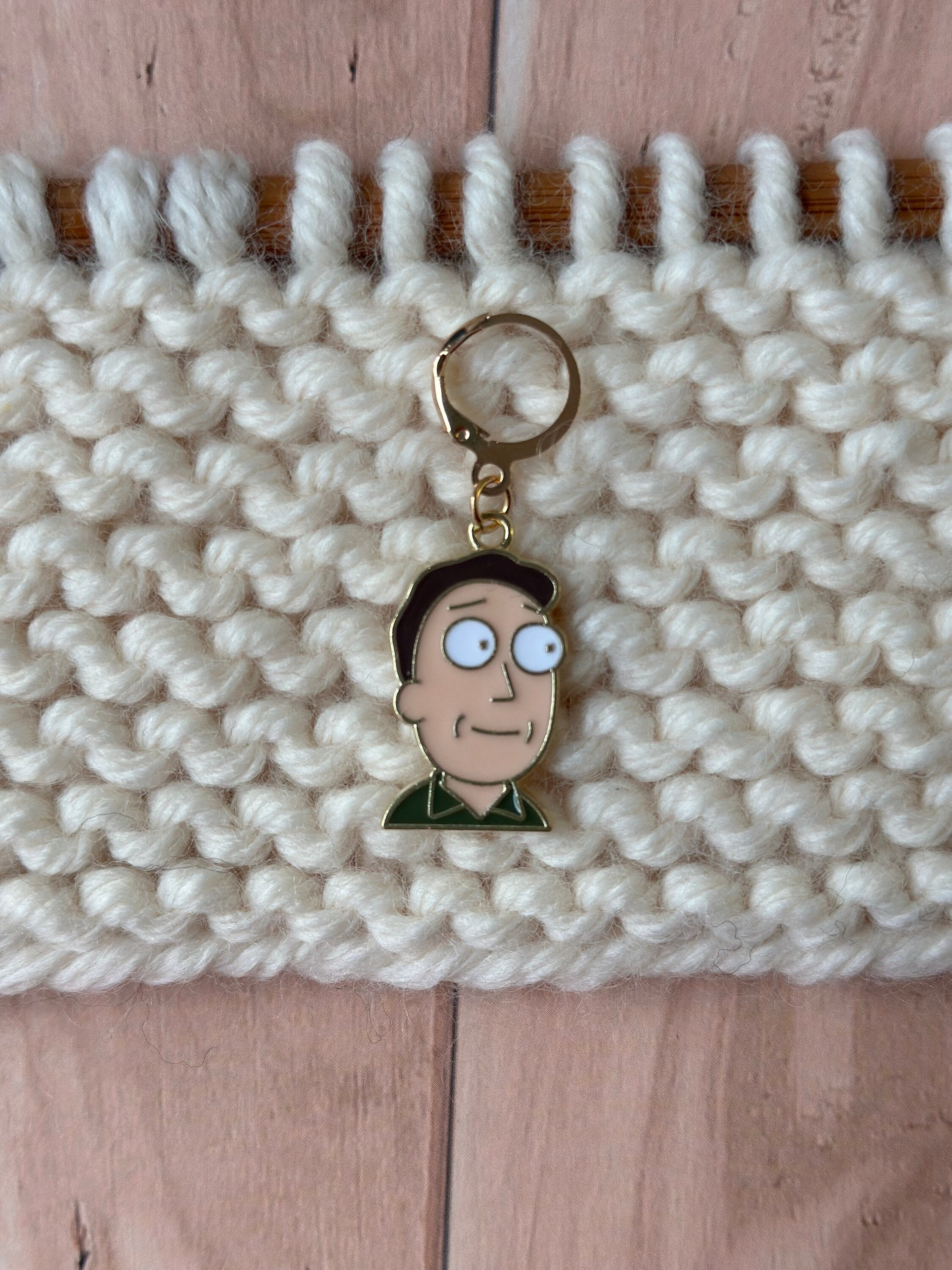 Mad Scientist Stitch Marker Crochet Knitting Flos Crafty - Etsy