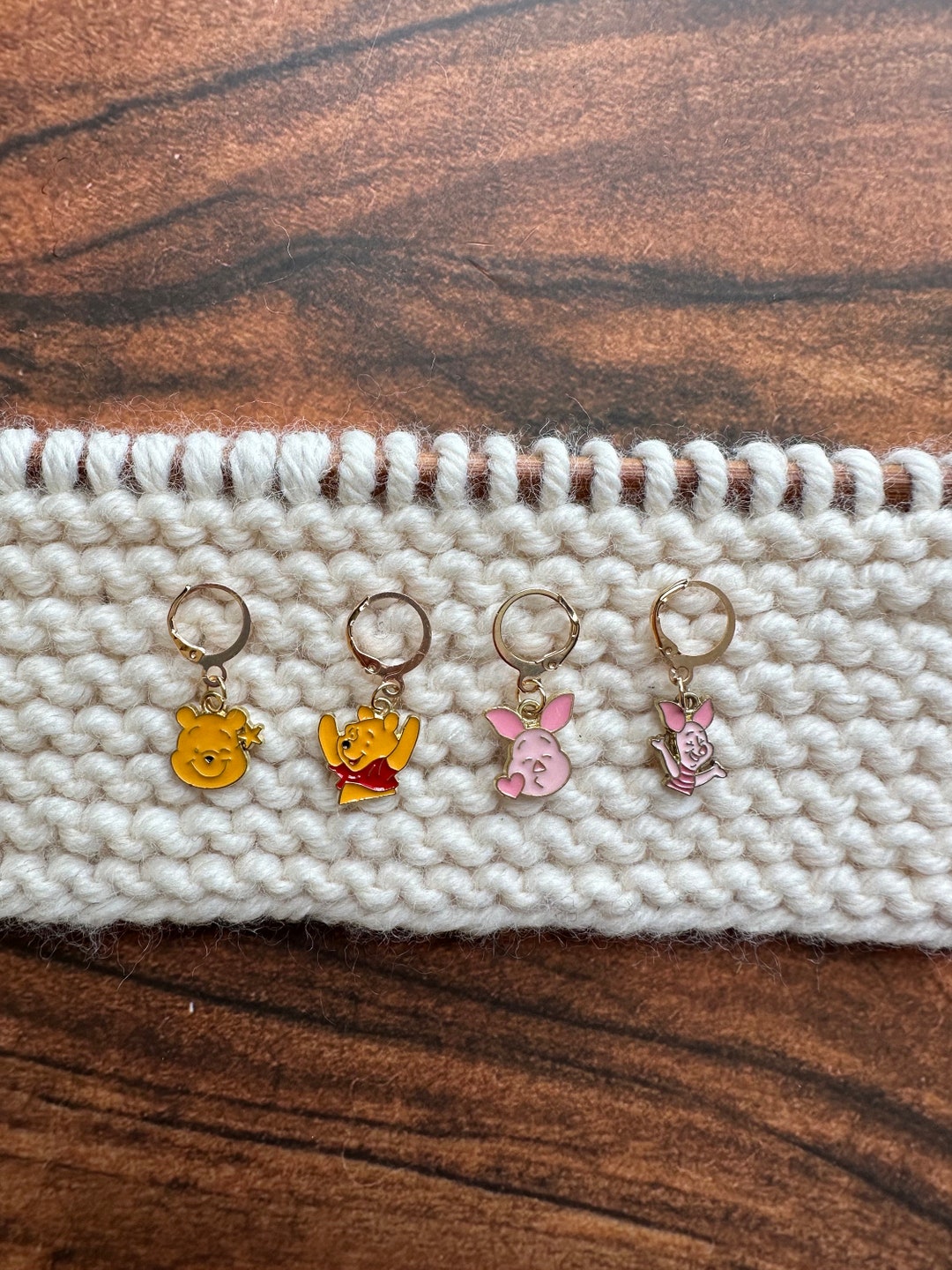 Cute Bear and Pig Stitch Marker, Crochet, Knitting, Flos Crafty Crochet ...