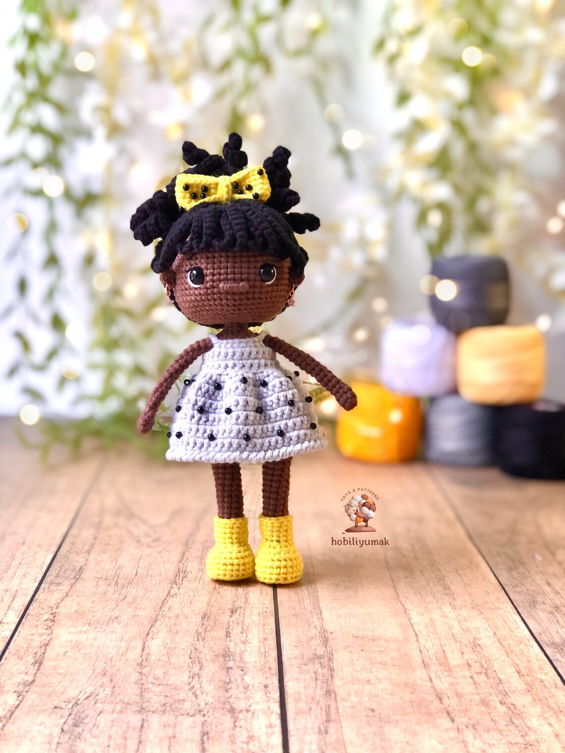 Maria Crochet Pattern, Mini Girl Amigurumi Pattern, English, Turkish ...