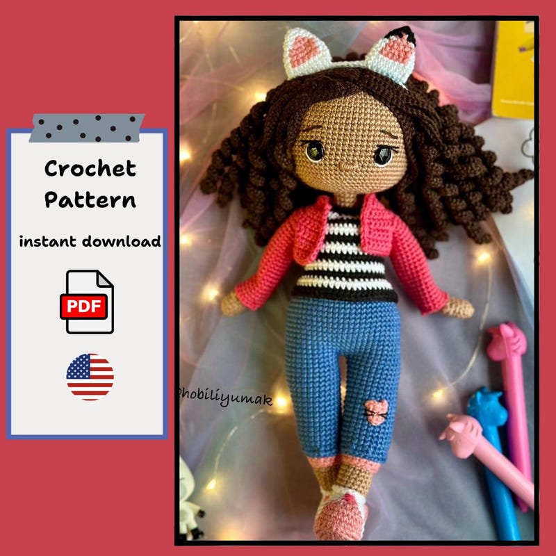 Anime Hair Doll - Etsy