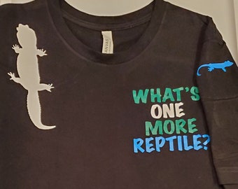 Custom Reptile Shirt - Etsy