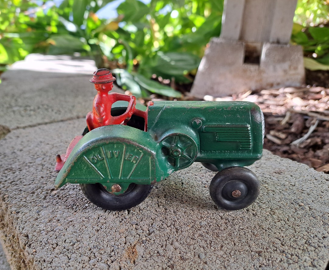 Circa 1940 Hubley Oliver Orchard Tractor 70 Die-cast Iron - Etsy