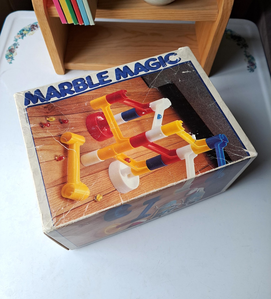 1983 Discovery Toys Marble Magic, Vintage High-end Learning Toy, Extra Marbles, Clean, Ready to ...