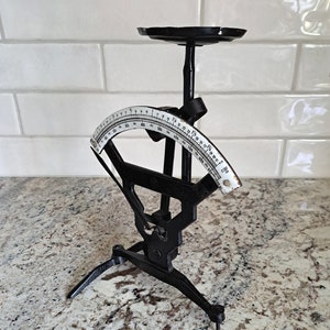 Vintage 1930s German Postal 2lb/1000g Balance Scale, Jakob Maul ...