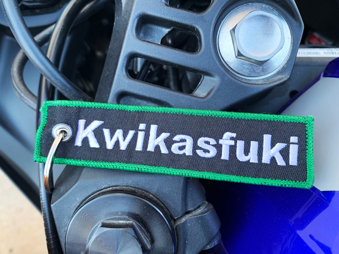 Kwikasfuki Kawasaki Key Tag for Motorcycle Gift Keychain - Etsy