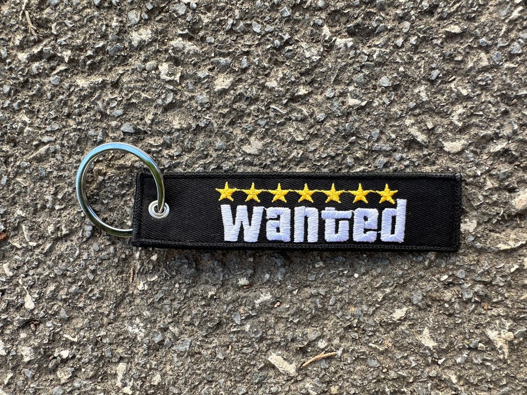 Wanted Grand Theft Auto GTA Key Tag for Motorcycle Gift Keychain Gift ...