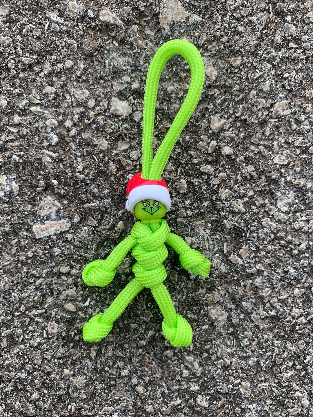 The Grinch Rider Buddy Paracord Motorcycle Car Rider Keychain - Etsy