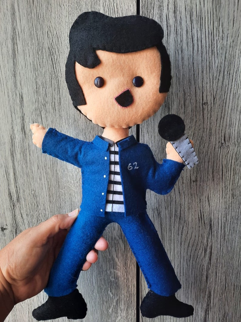Elvis 12" Plush Collectible - Etsy