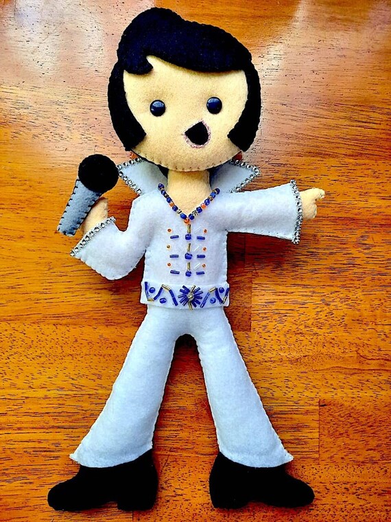 Elvis 12 Plush Collectible - Etsy