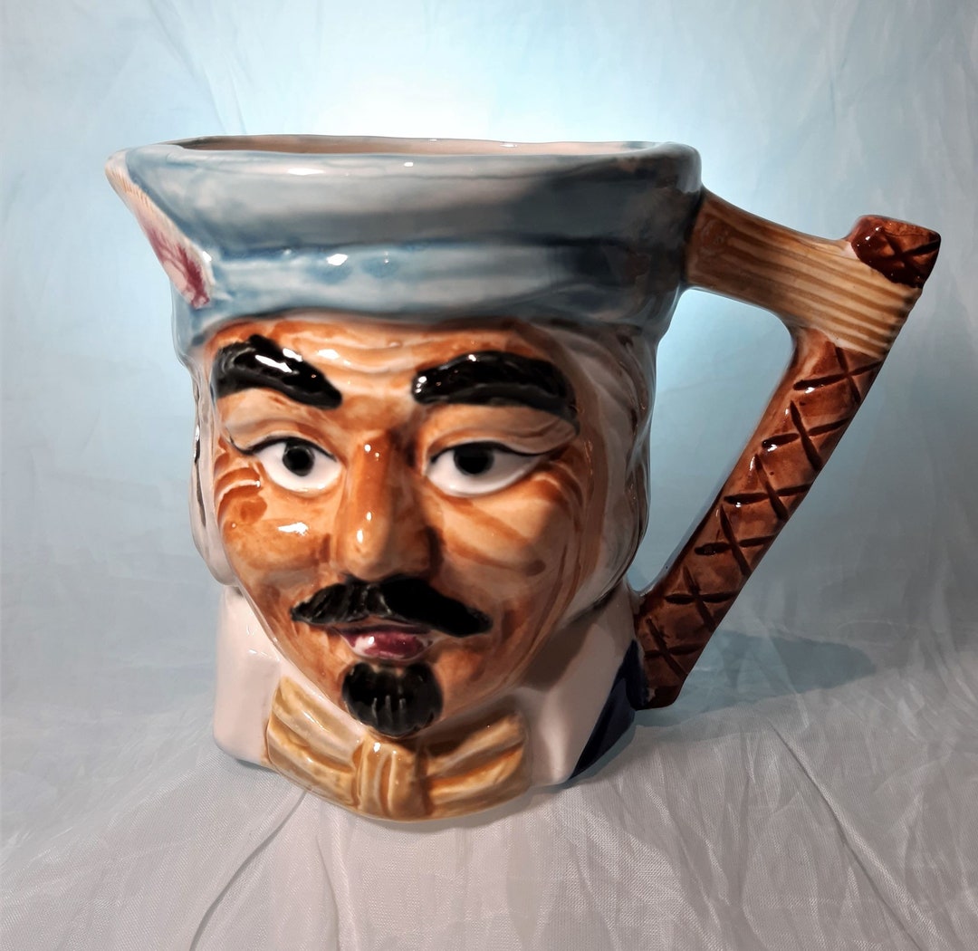 Vintage Toby Mug Collectible Character Japan. - Etsy