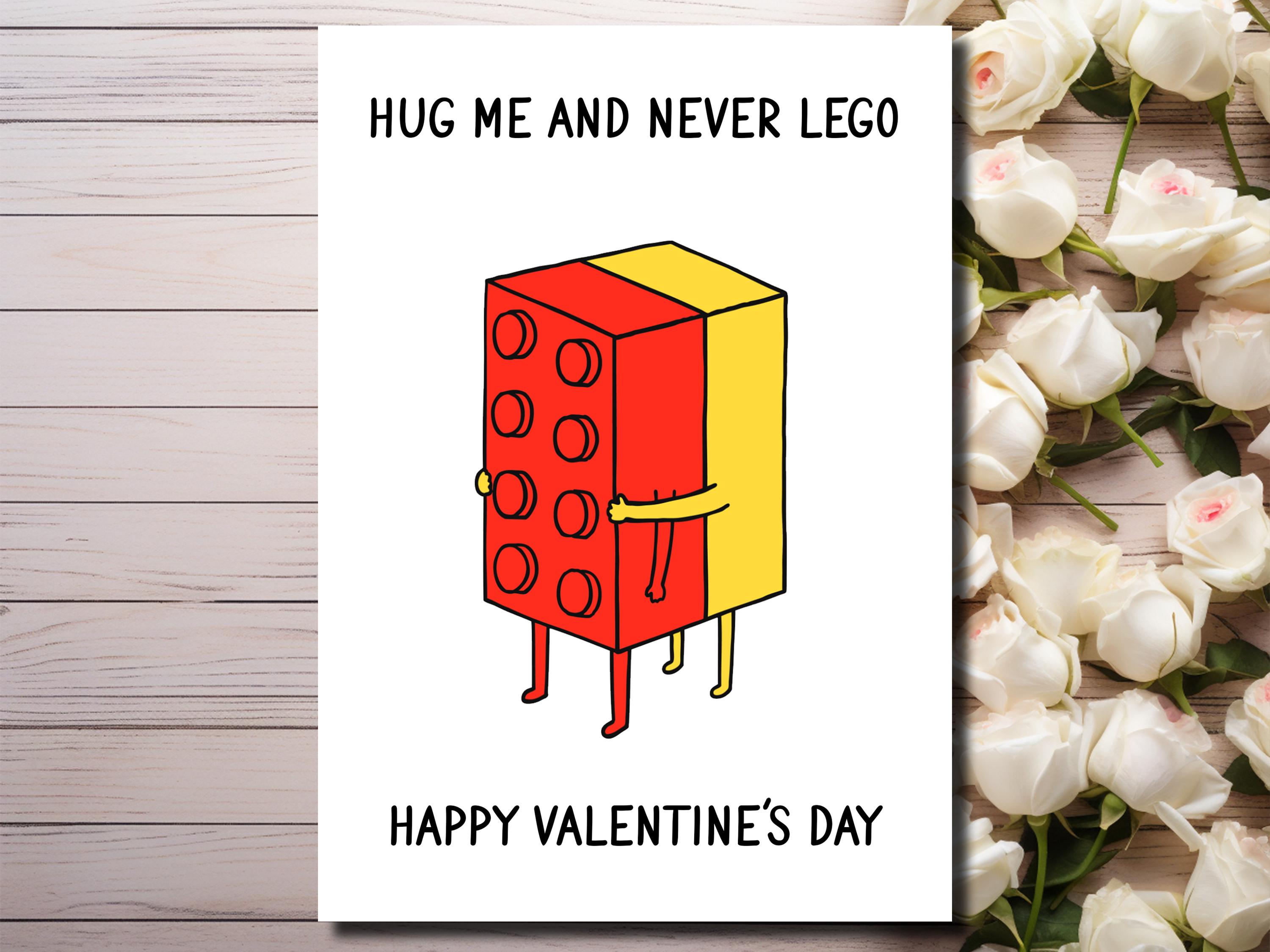 Lego Valentines Card