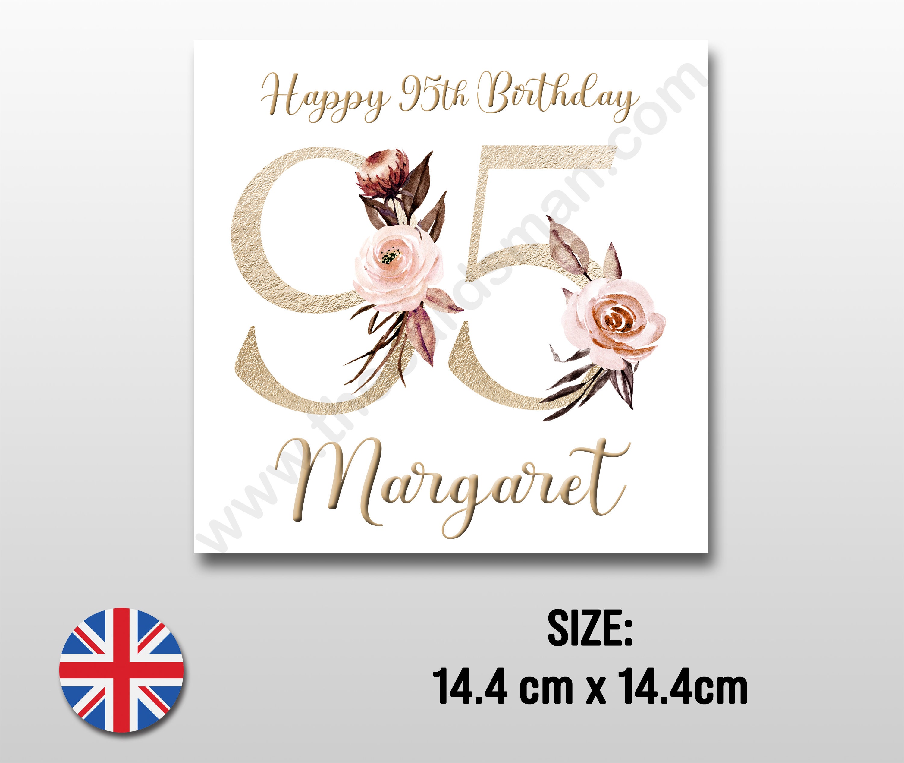 Personalised 95th Birthday Card 95th Birthday Card for Women - Etsy Personalised 95th Birthday Card 95th Birthday Card for Women - Etsy
