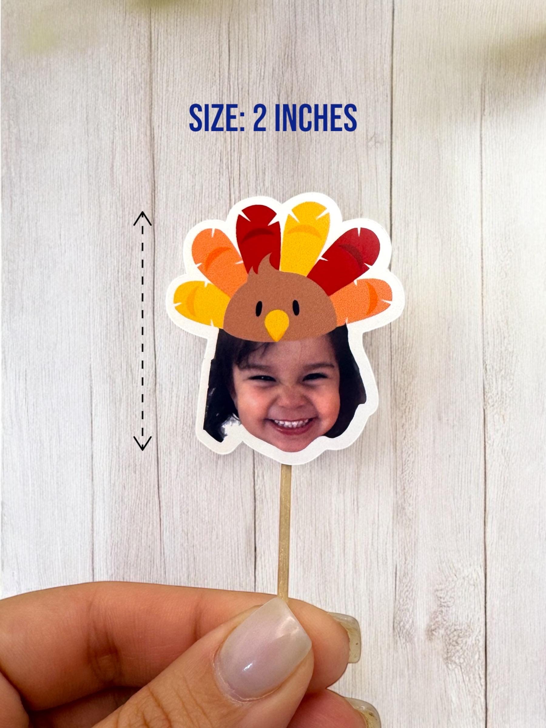 Fiesta Sombrero Custom Face Cupcake Toppers: Cinco De Mayo Party Decor ...