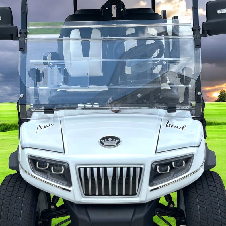 Custom Golf Cart Name Decal: 4.5" Personalized Vinyl Sticker - Etsy