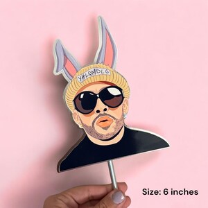 Dtmf Cake Topper, B Bunny Inspired Cake Topper Debi Tirar Mas Fotos ...