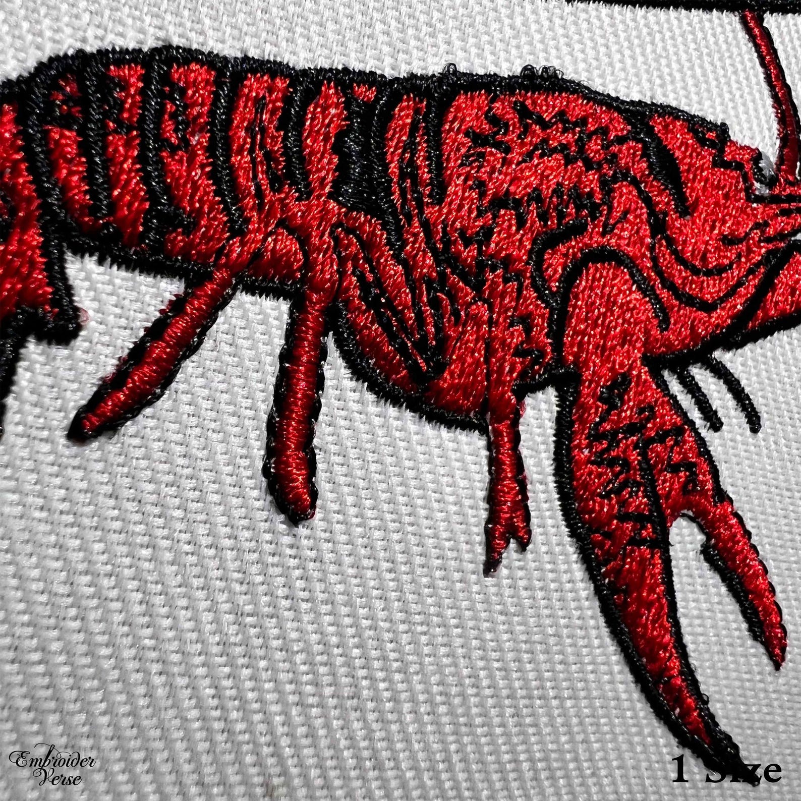 Crawfish Embroidery Machine Design File for Hats, Trendy Embroidery ...