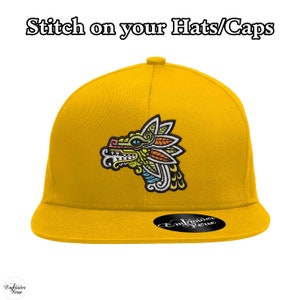 Quetzalcoatl Aztec Mayan God Machine Embroidery Design File for Hats ...