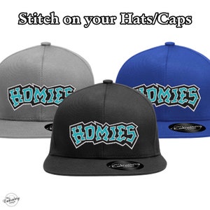 Homies Embroidery Machine Design File for Hat, Embroidery Designs ...