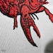 Crawfish Embroidery Machine Design File for Hats, Trendy Embroidery ...