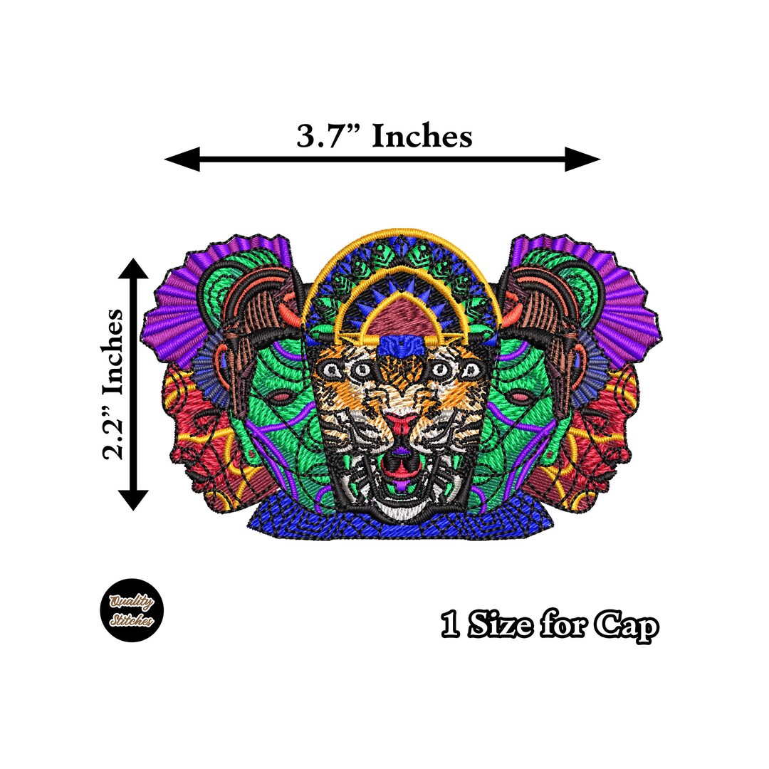 Aztec Mayan Abstracts Machine Embroidery Design for Caps - Etsy
