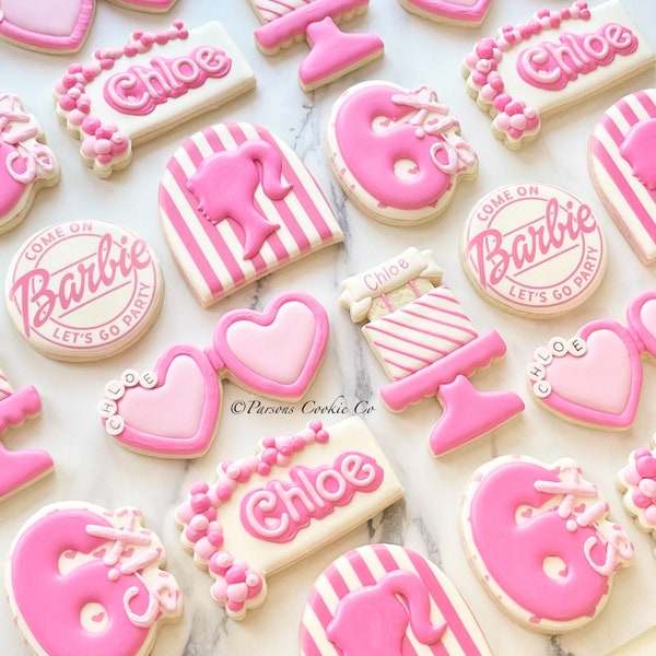 Barbie Cookies - Etsy