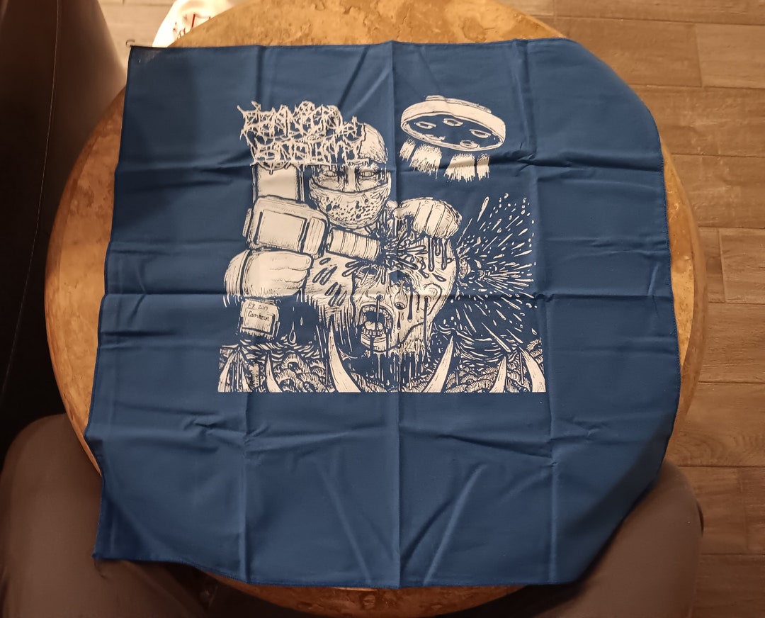 3 DIY Grindcore/death Metal Flags - Etsy