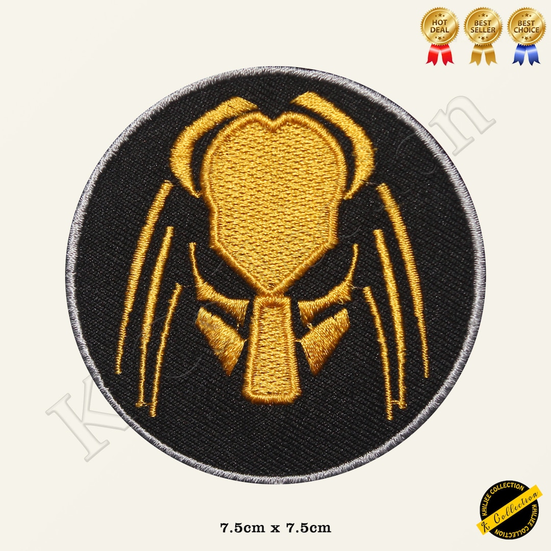 Predator Movie Logo Embroidered Iron On/sew on Patch/badge for Clothes ...