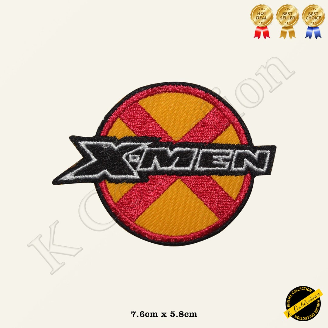 XMEN Super Hero Movie Comics Video Game Embroidered Iron on Sew on ...