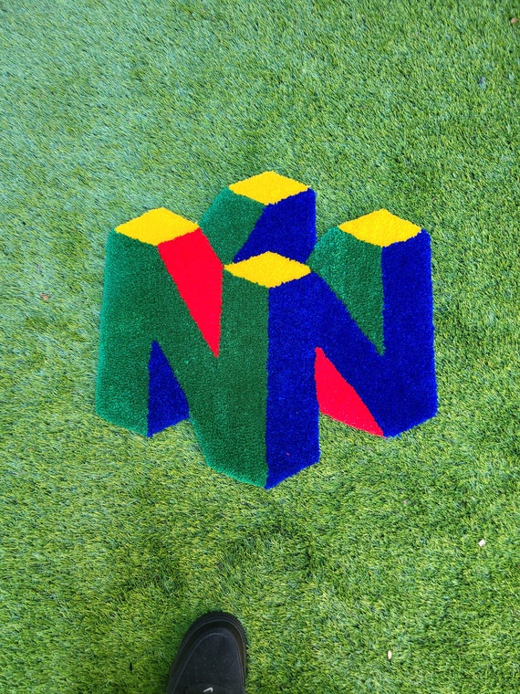 Nintendo 64 Logo Rug | Etsy