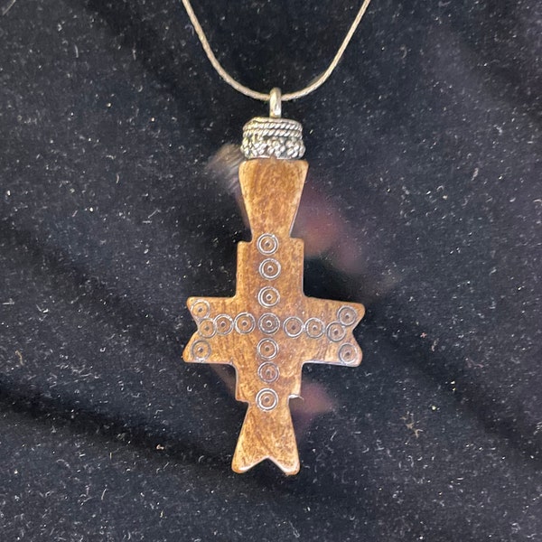 Bone Cross Pendant - Etsy