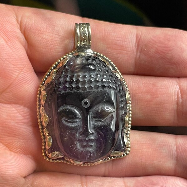 Tibetan Buddha Amulet - Etsy