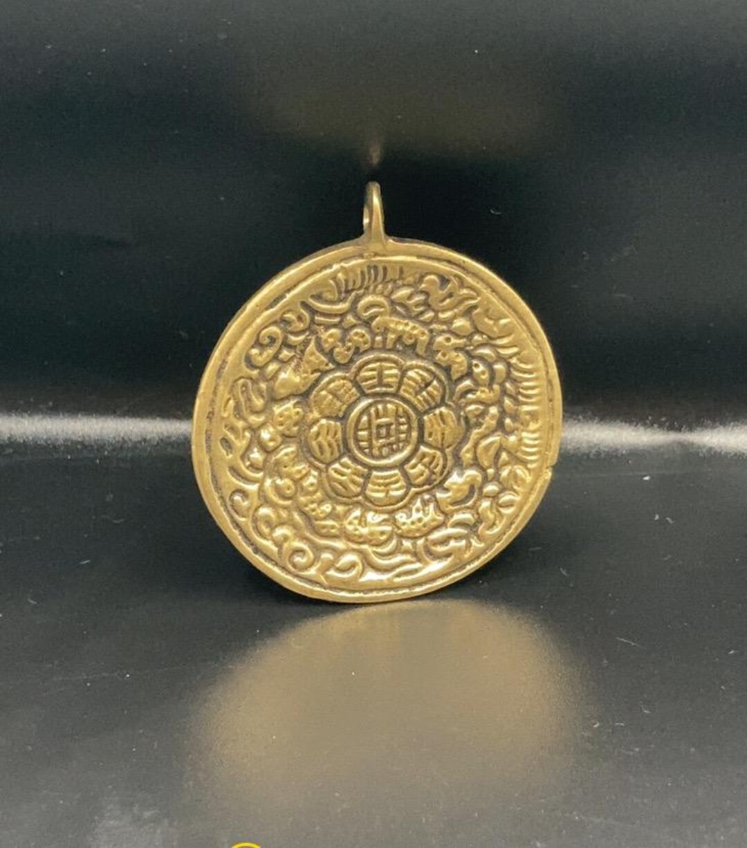 Tibetan 12 Zodiac Sign, Brass Pendant. Amulet. (0416-2) - Etsy
