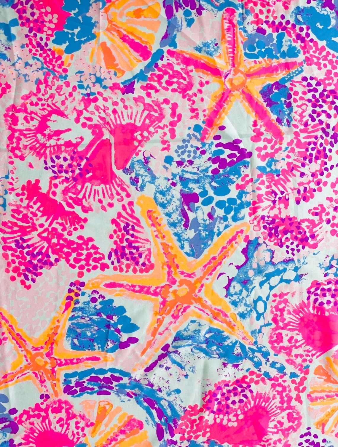 Fabric “yellow Starts ” LP # 15- Silk - Etsy