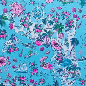 Fabric “sunshine State” # 66 LP - Cotton Terry Knit - Etsy