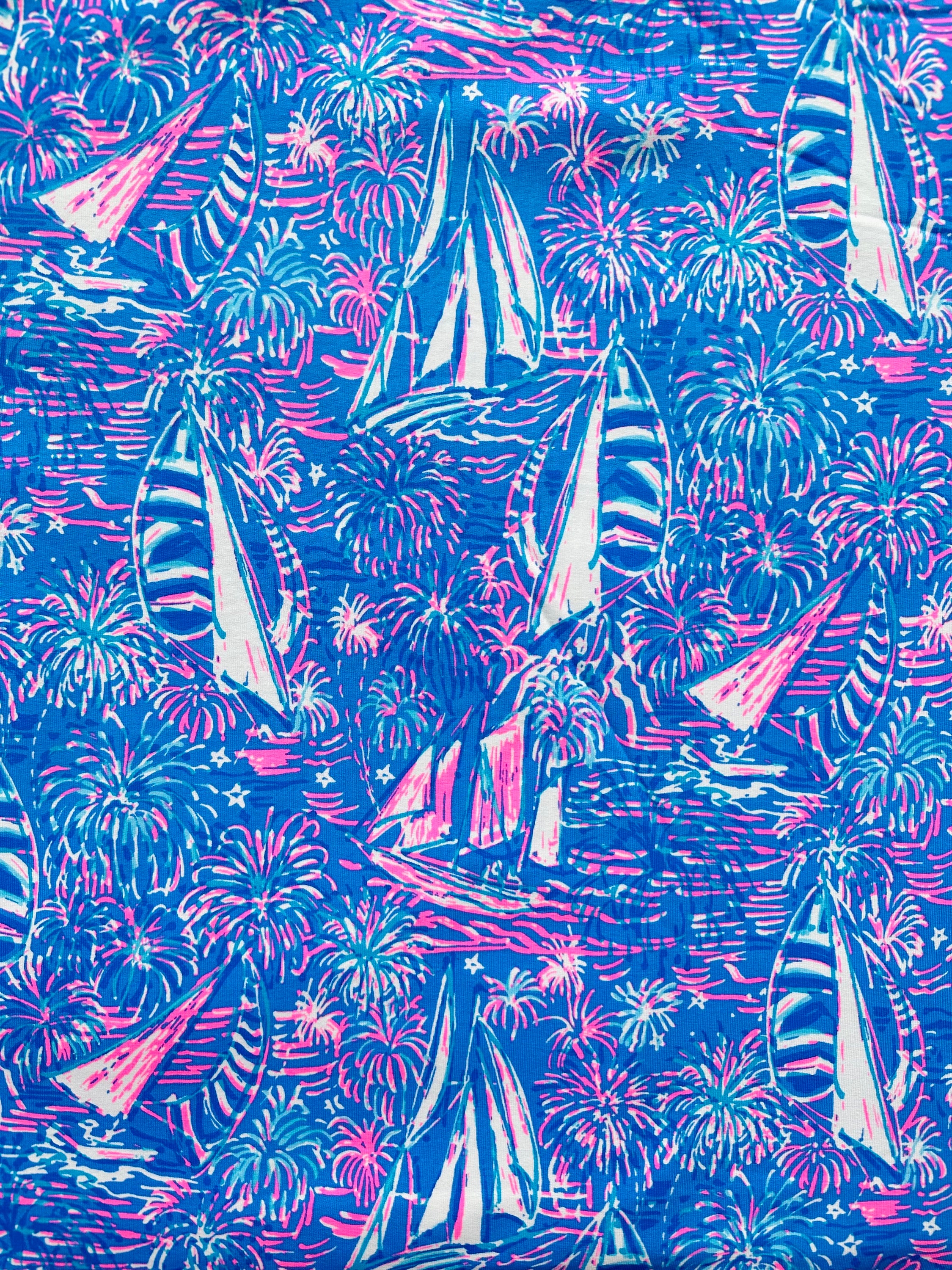 Lilly Pulitzer Sailboat Print