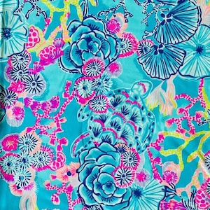 Fabric “ Under the Sea ”# 3- Luxe Terry Knit - Etsy