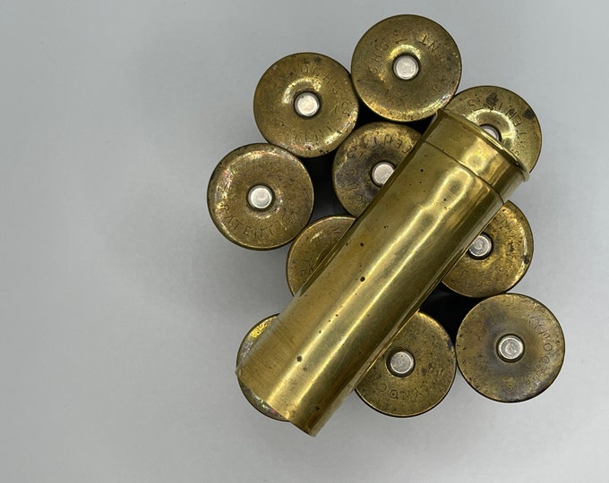 Antique Brass Shotgun Shells - Etsy
