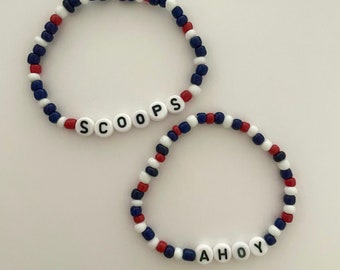Friends Motto Glow Letters Beaded Bracelets - Etsy