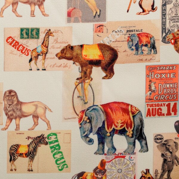 Circus Fabric - Etsy