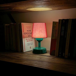 Vintage Inspired Table Lamp, Cordless Led Table Lamp, Battery Powered ...