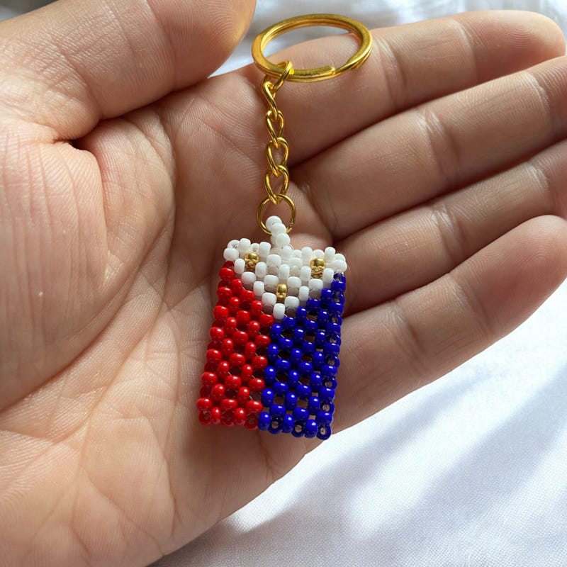 Flag Keychain - Etsy