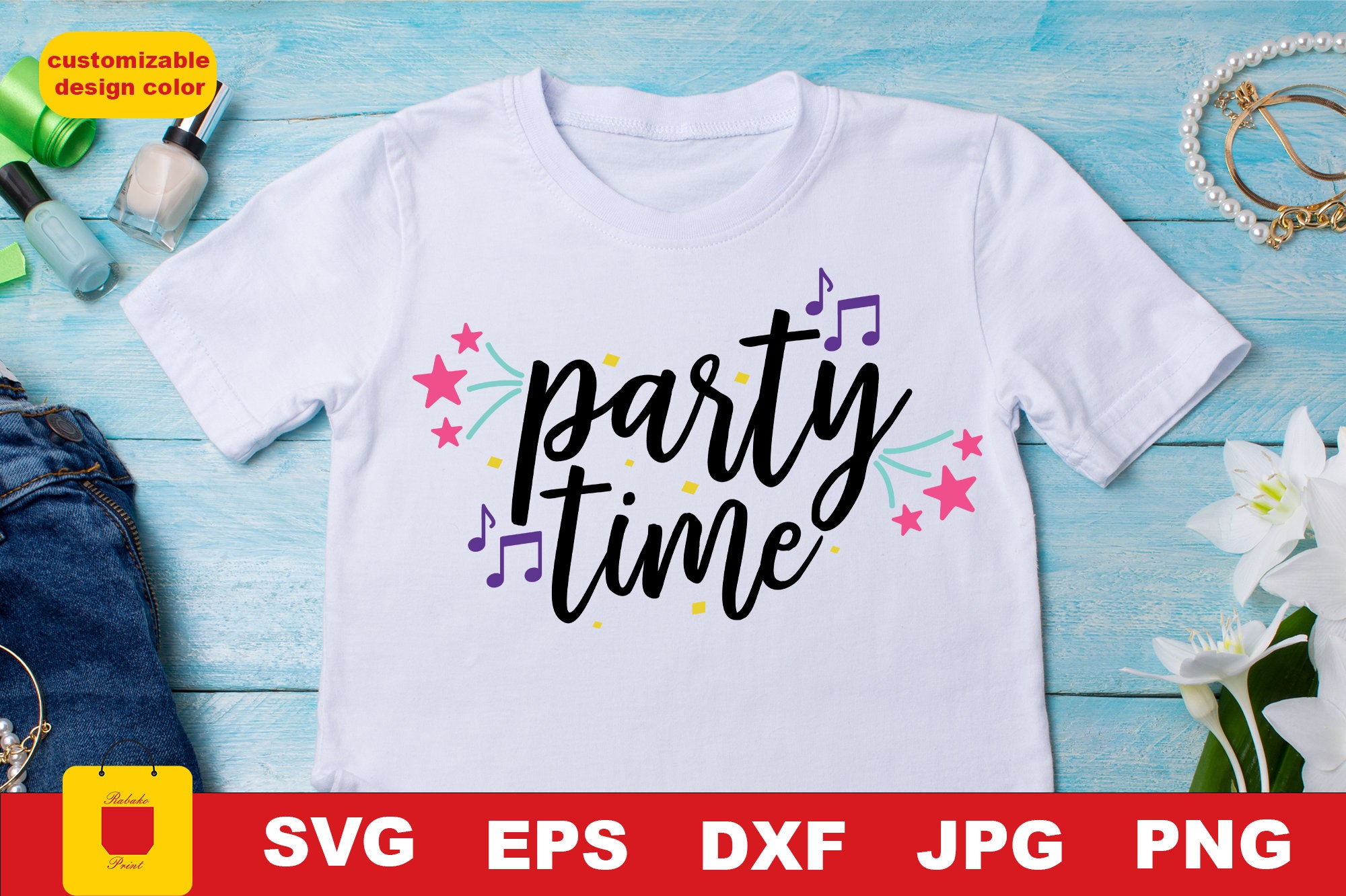 Party Time SVG Cut File, School Party Cut, Slumber Party Shirt, Slumber ...