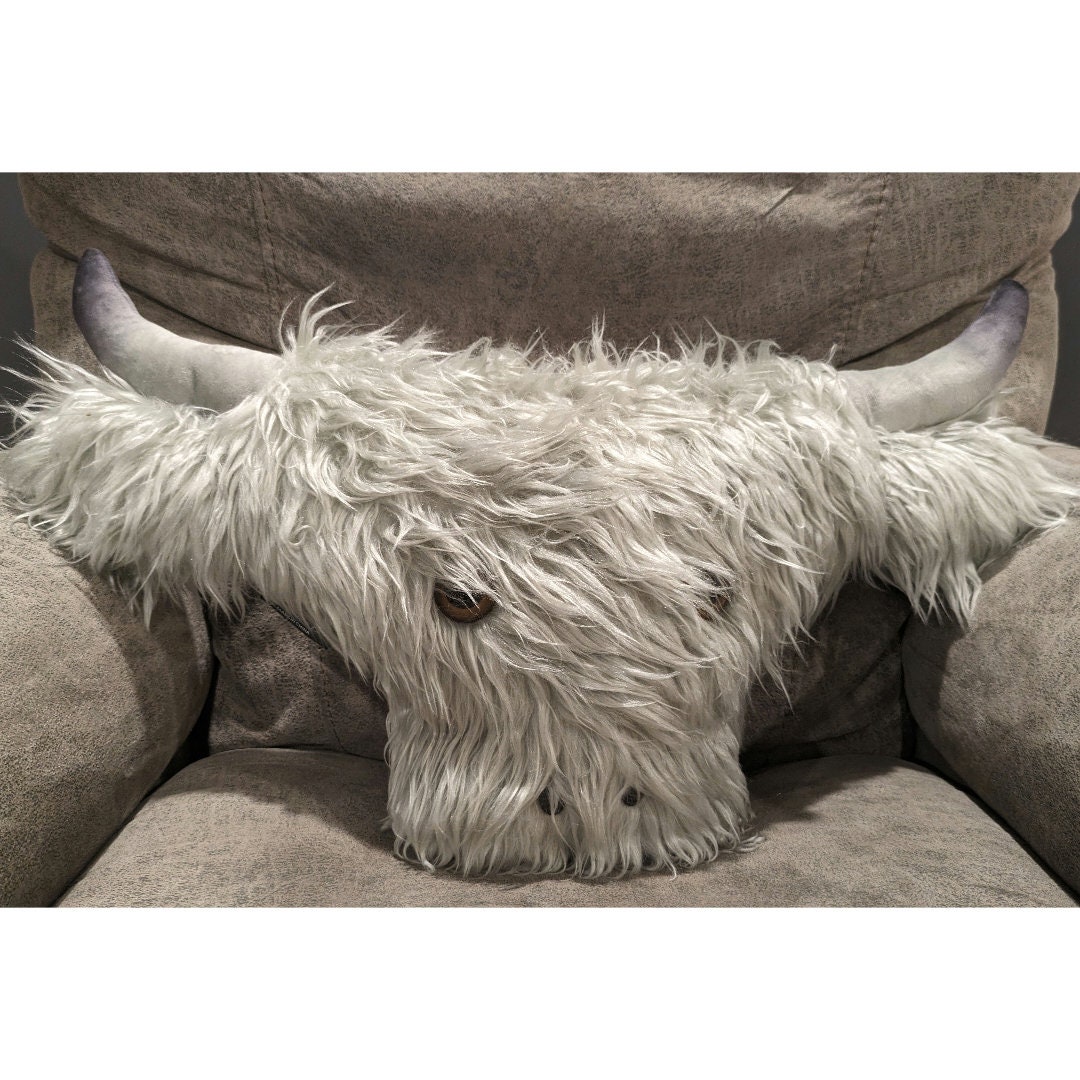 Highland Cow Decorative Pillow - Etsy
