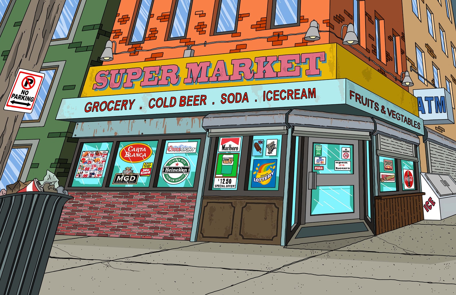 Bodega Digital Artwork - Etsy