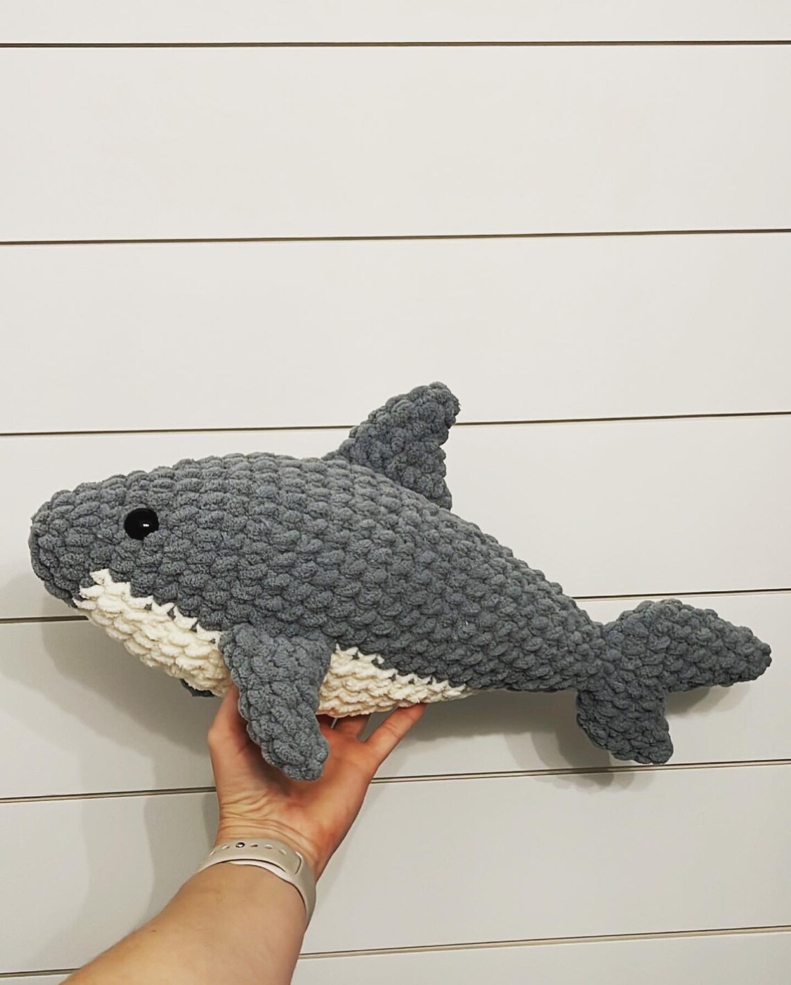 Shark Stuffie - Etsy