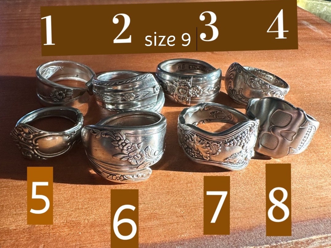 Pre Made Spoon Rings - Etsy